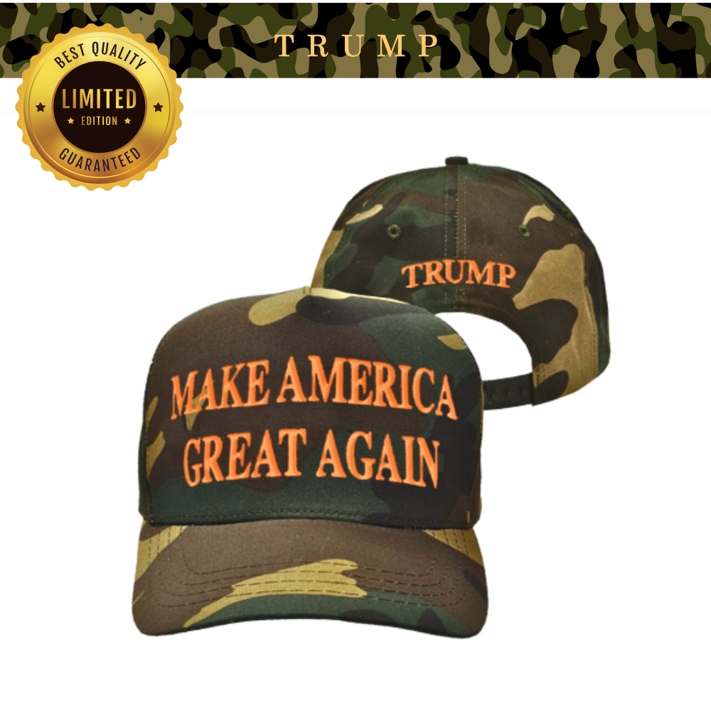 【米国発送】TRUMP公式 2024 MAGA ハット [2024][迷彩] - GOGO TRUMP