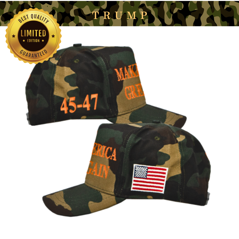 【米国発送】TRUMP公式 2024 MAGA ハット [2024][迷彩] - GOGO TRUMP